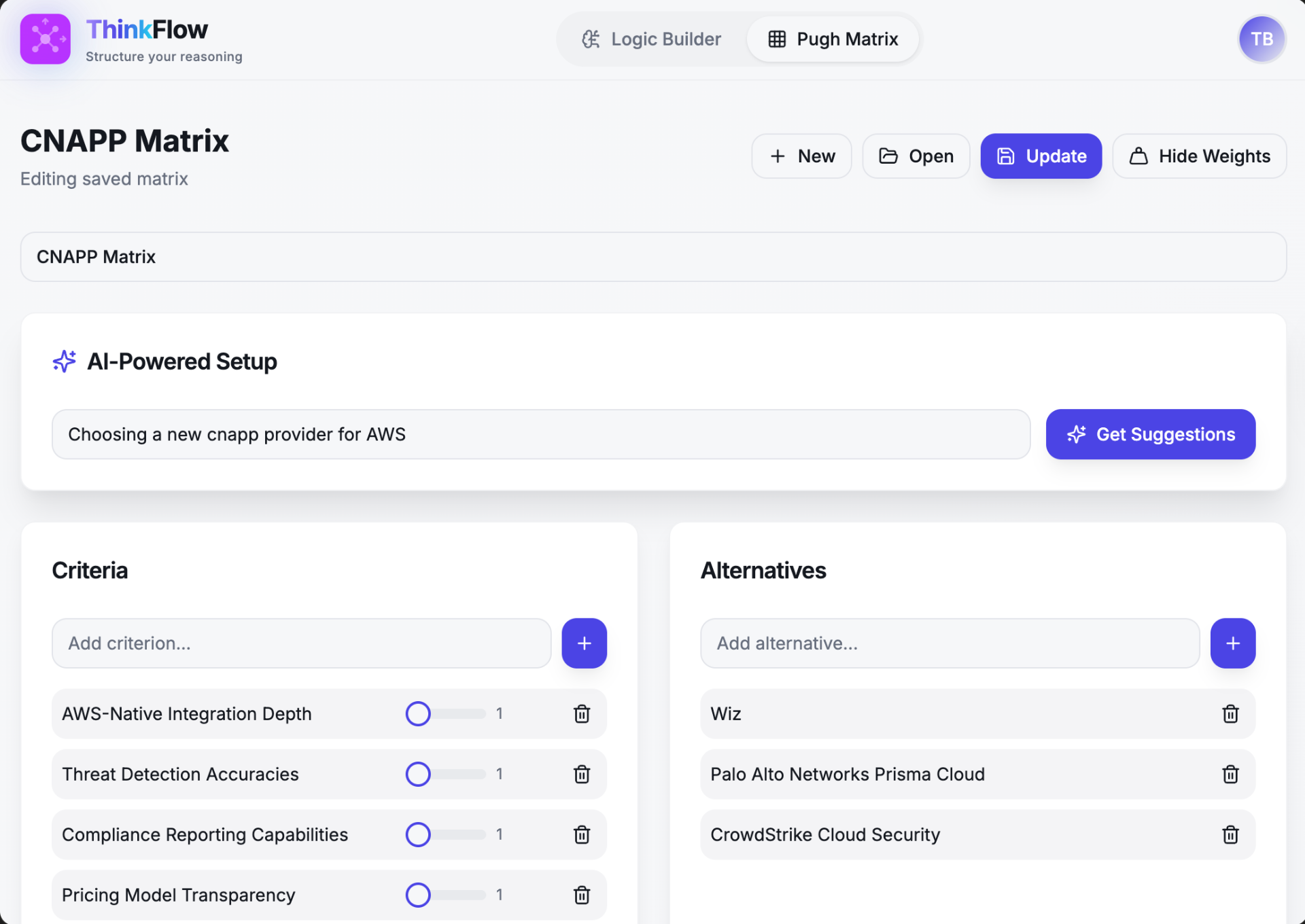 Deciforge - AI-Powered Argument Mapping & Decision Making